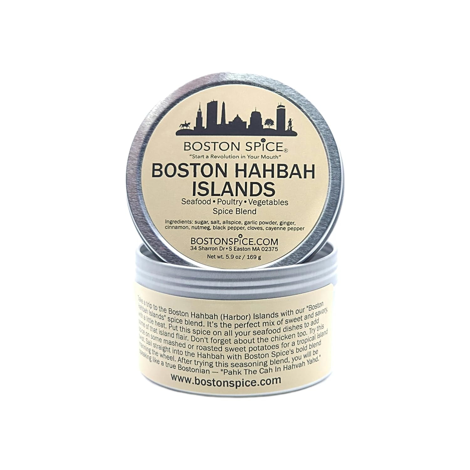 Boston Spice Hahbah Harbor Island Handmade Gourmet Seasoning Blend ...