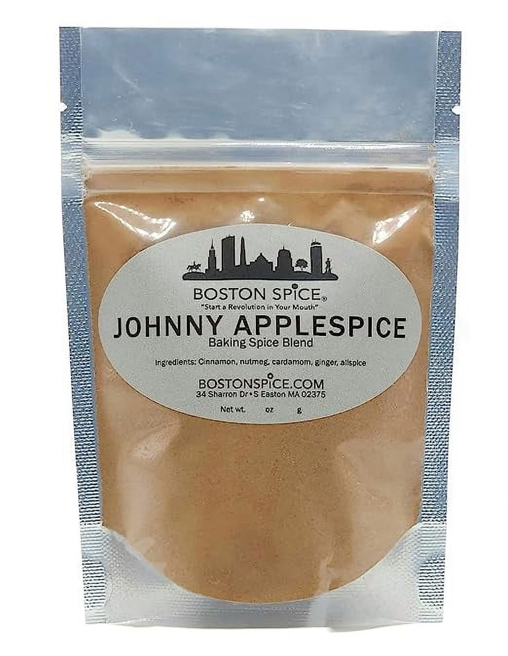 Boston Spice Johnny Applespice Appleseed Baking Spice Blend Pies Cakes ...