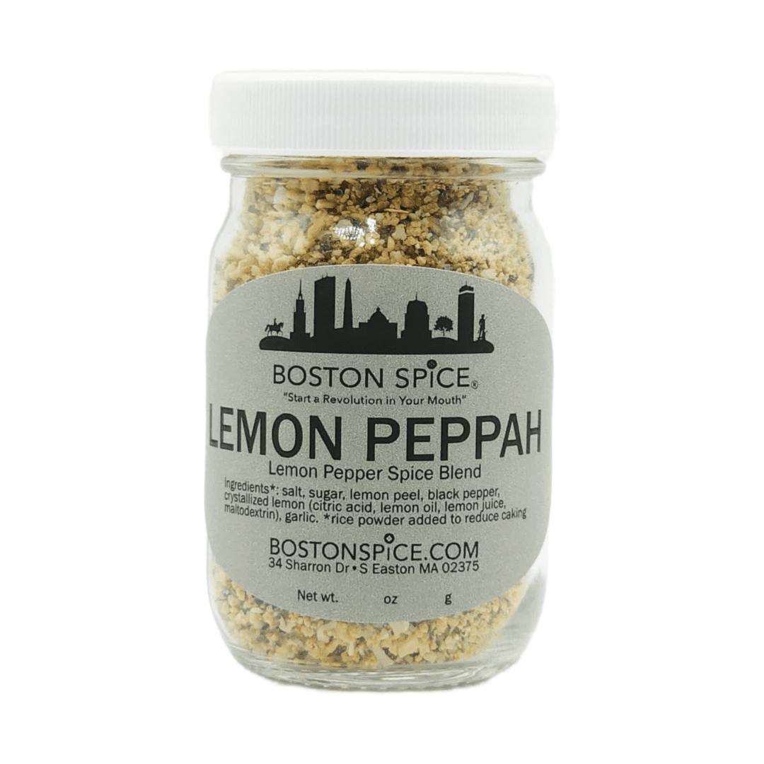 Boston Spice Lemon Peppah Seasoning Mix Handmade Real Lemon Pepper ...