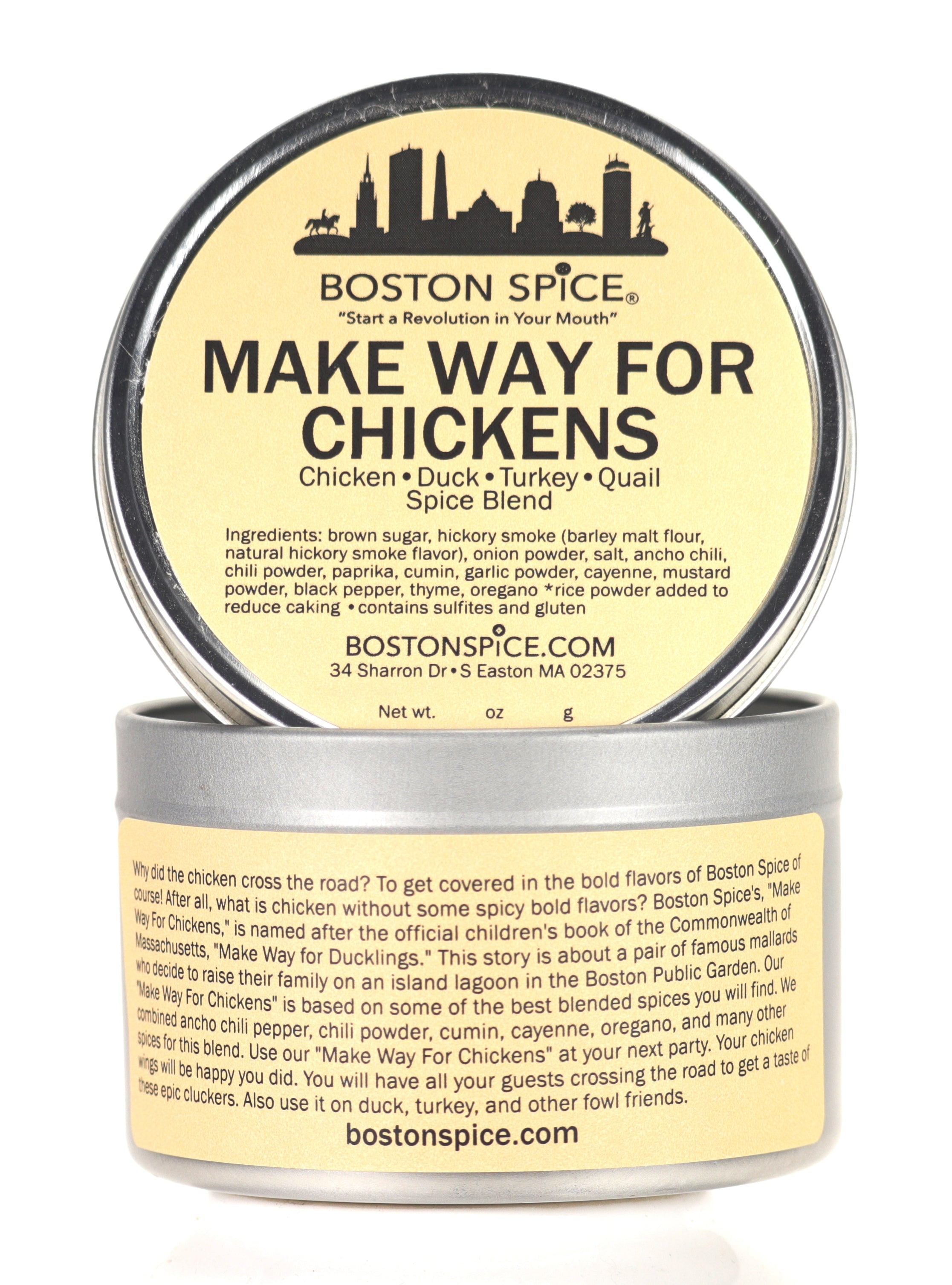Boston Spice Make Way For Chickens Gourmet Seasoning Blend Poultry ...