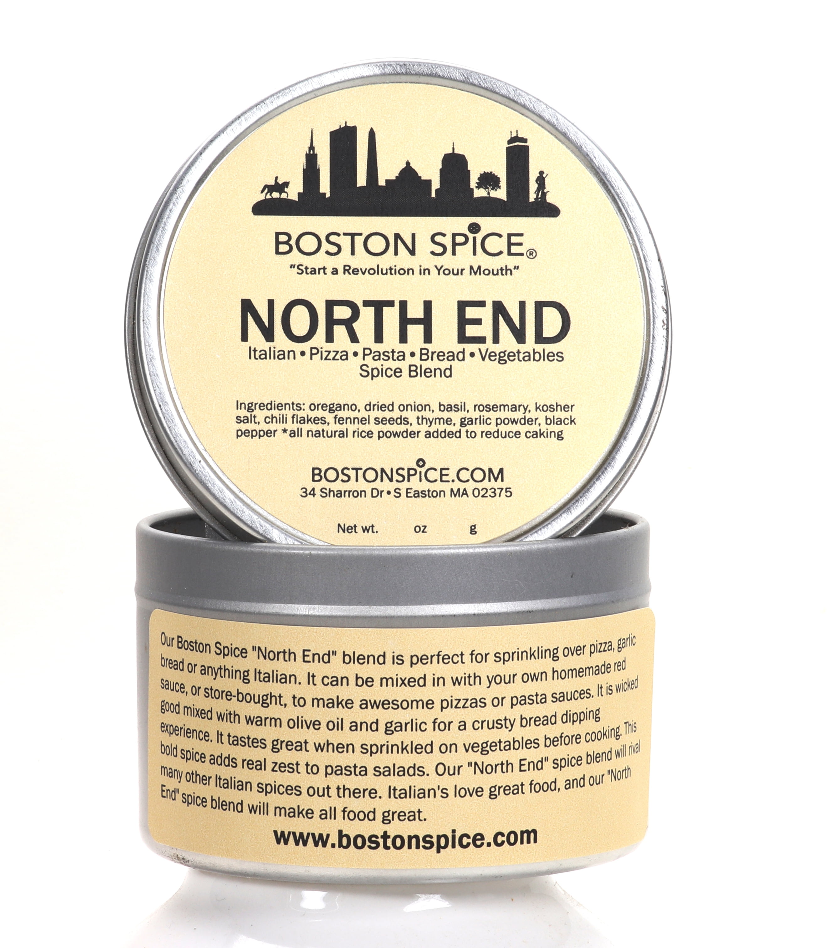 Boston Spice North End Handmade Gourmet Italian Herb Seasoning Blend ...