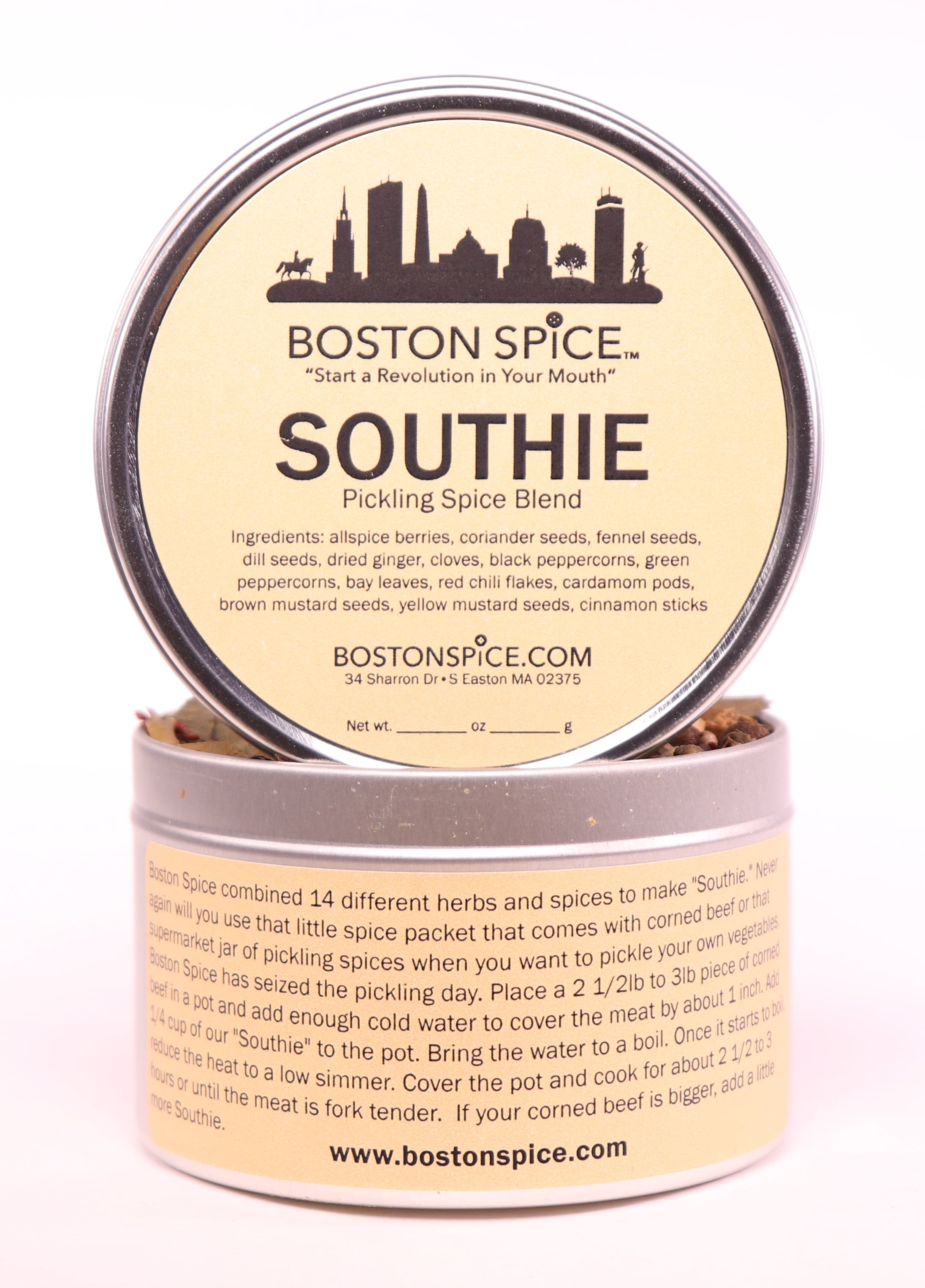 Boston Spice Southie South Boston Handmade Pickling Spice 14 ...
