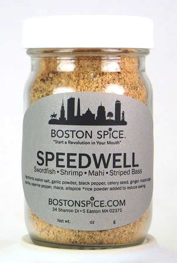 Boston Spice Speedwell Handmade Seafood Seasoning Dry Rub Blend Fish ...
