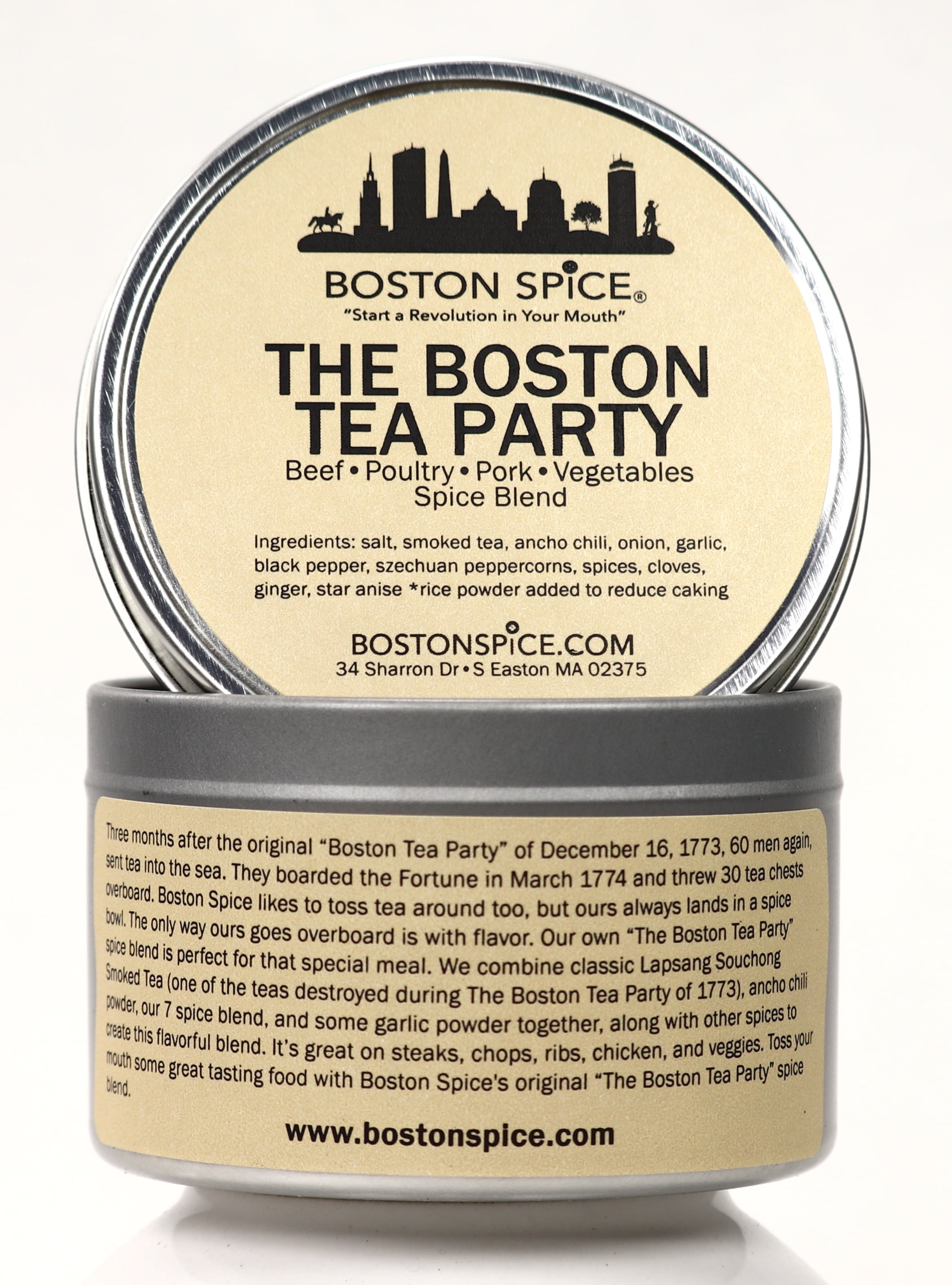 Boston Spice The Boston Tea Party Handmade Gourmet Seasoning Blend Dry ...
