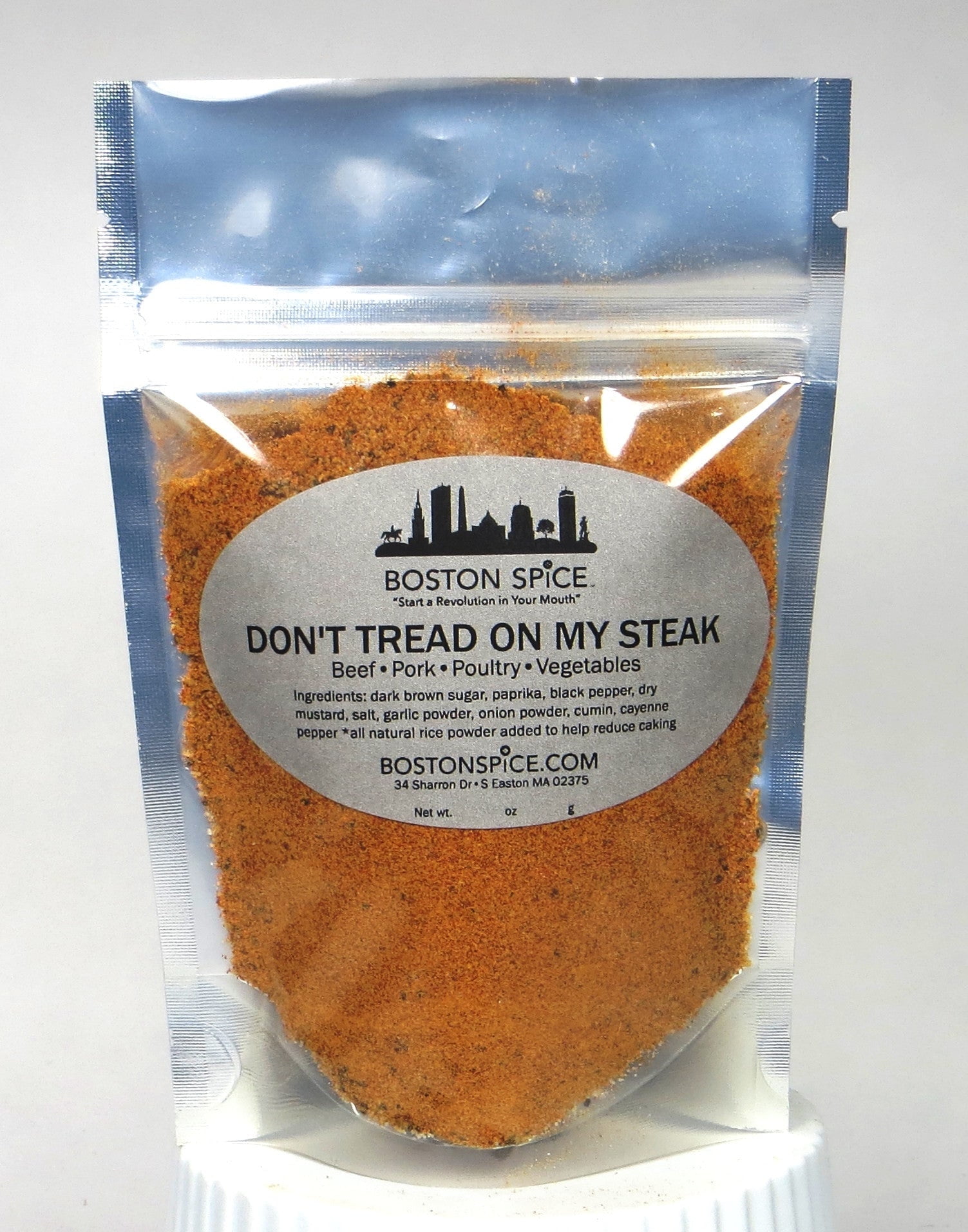Boston Spice Don't Tread On My Steak Handmade Gourmet Seasoning Blend ...