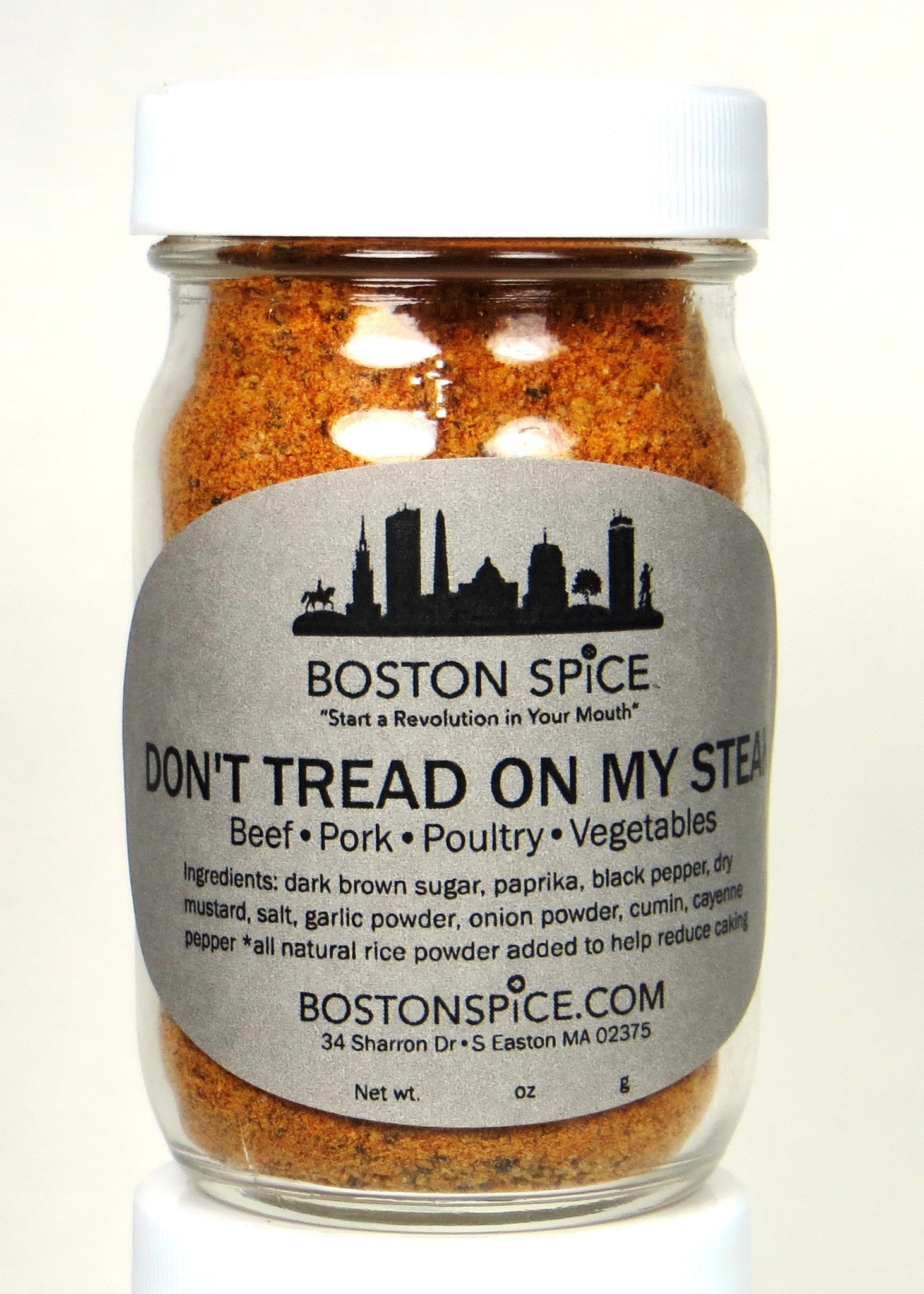 Boston Spice Don't Tread On My Steak Handmade Gourmet Seasoning Blend ...