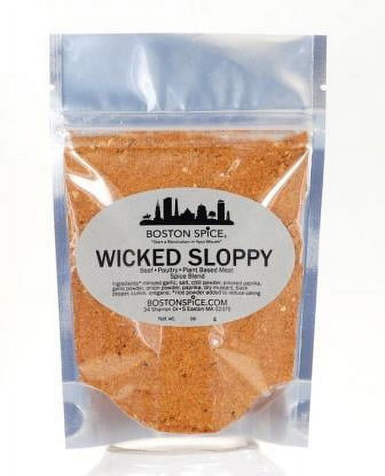 Boston Spice Wicked Sloppy Joe Seasoning Blend, For Meat, Poultry ...