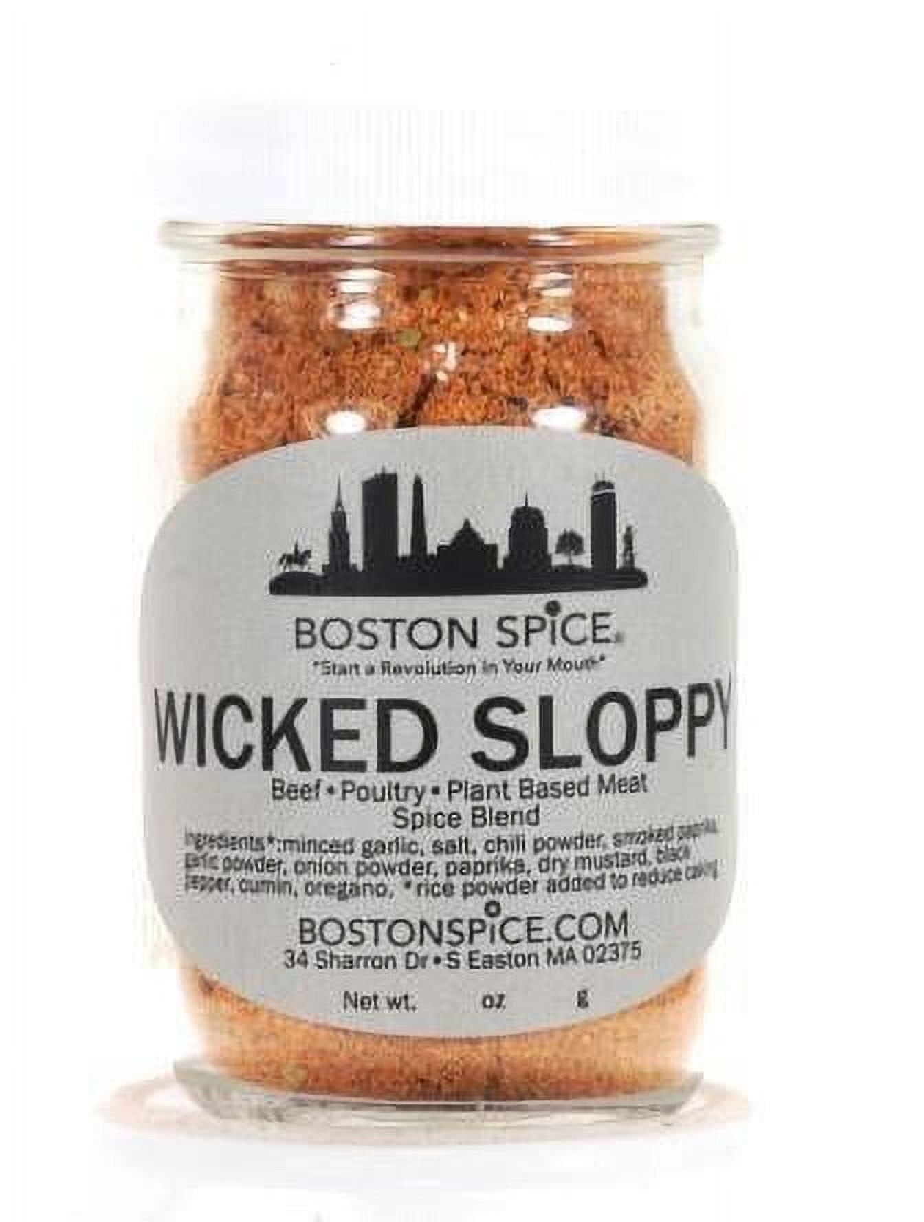 Boston Spice Wicked Sloppy Joe Sandwich Seasoning Blend For Poultry ...