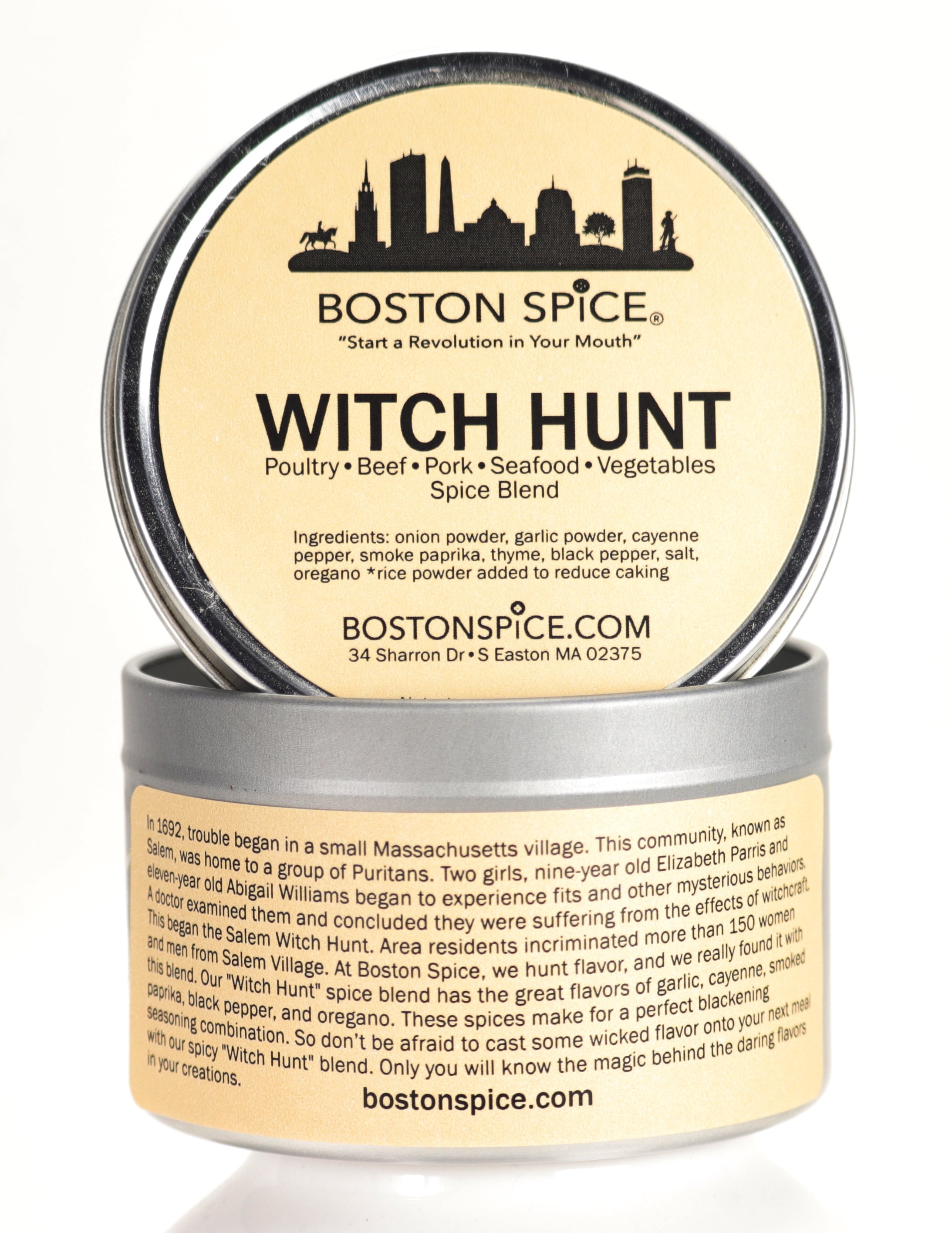 Boston Spice Witch Hunt Handmade Gourmet Seasoning Blend Beef Steak ...