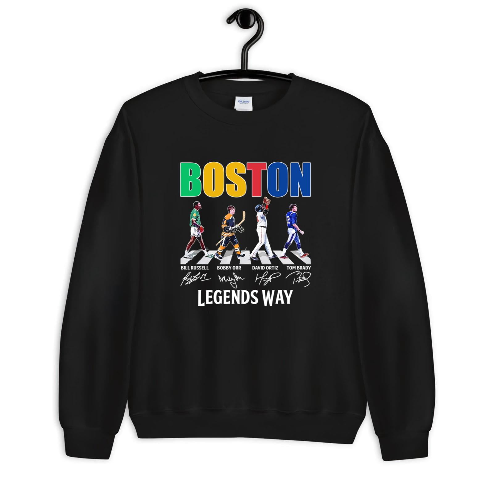 Boston Sports Legends Graphic Shirt Featuring Famous Athletes Free ...