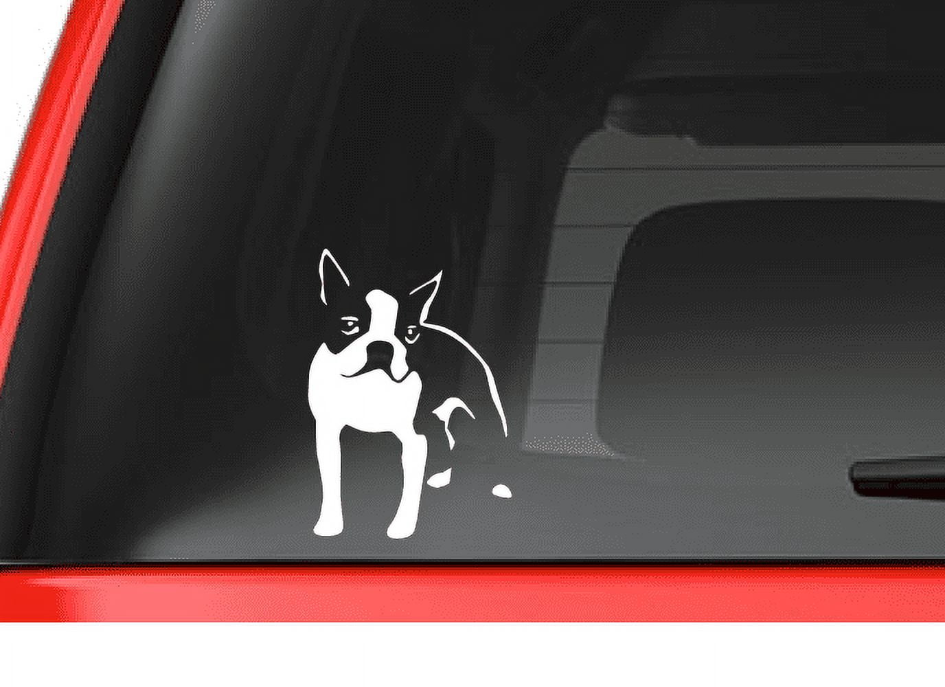 Boston Terrier (AO6) Vinyl Decal Sticker Car/Truck Laptop/Netbook ...