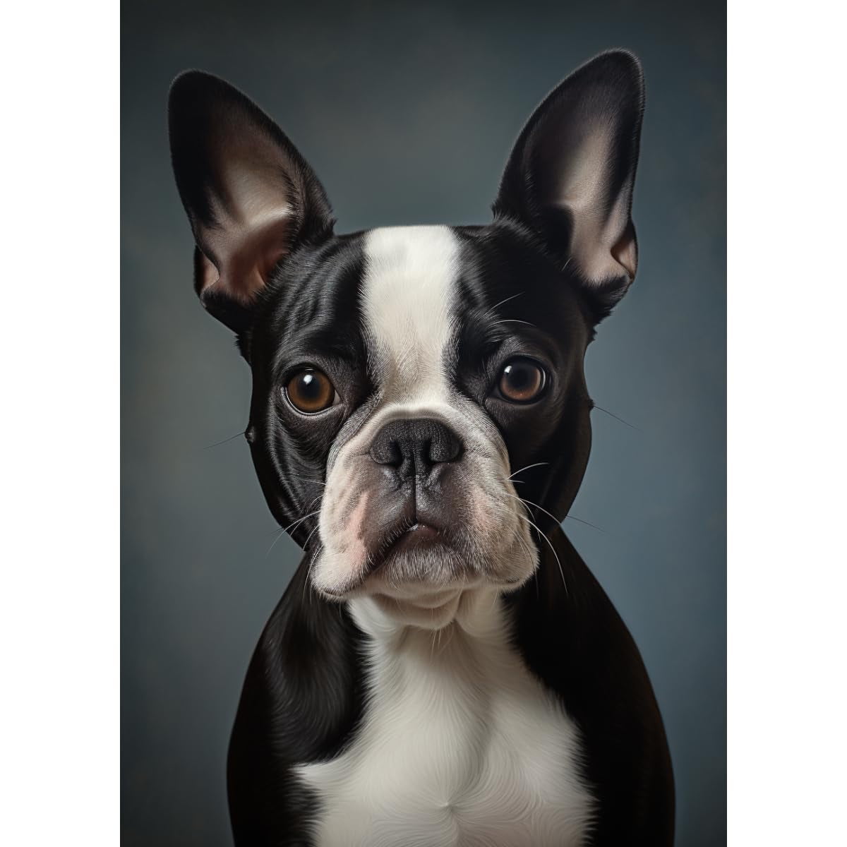 Boston Terrier Dog DIY 5D Diamond Art Paint with Full Drill Round ...
