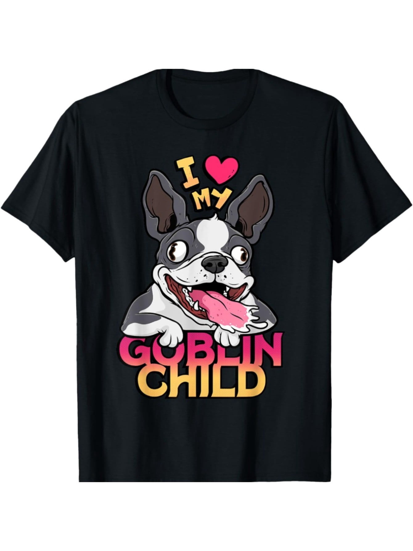 Boston Terrier Dog Lover Tee - Casual Cotton T-Shirt, Soft, Breathable ...