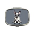 Boston Terrier Dog Sitting Small Travel Handbag Pill Box Case - Walmart.com