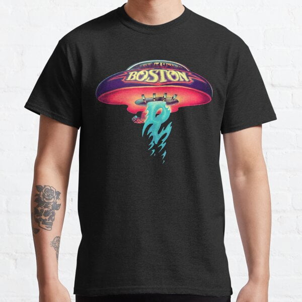 Boston - The Band - Logo Classic T-Shirt - Walmart.com