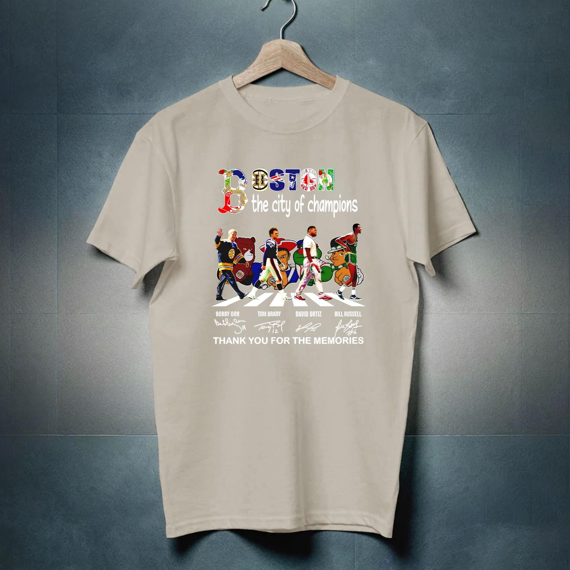 Boston Tribute Graphic Shirt, Champion City Fan Gift-TH179 - Walmart.com