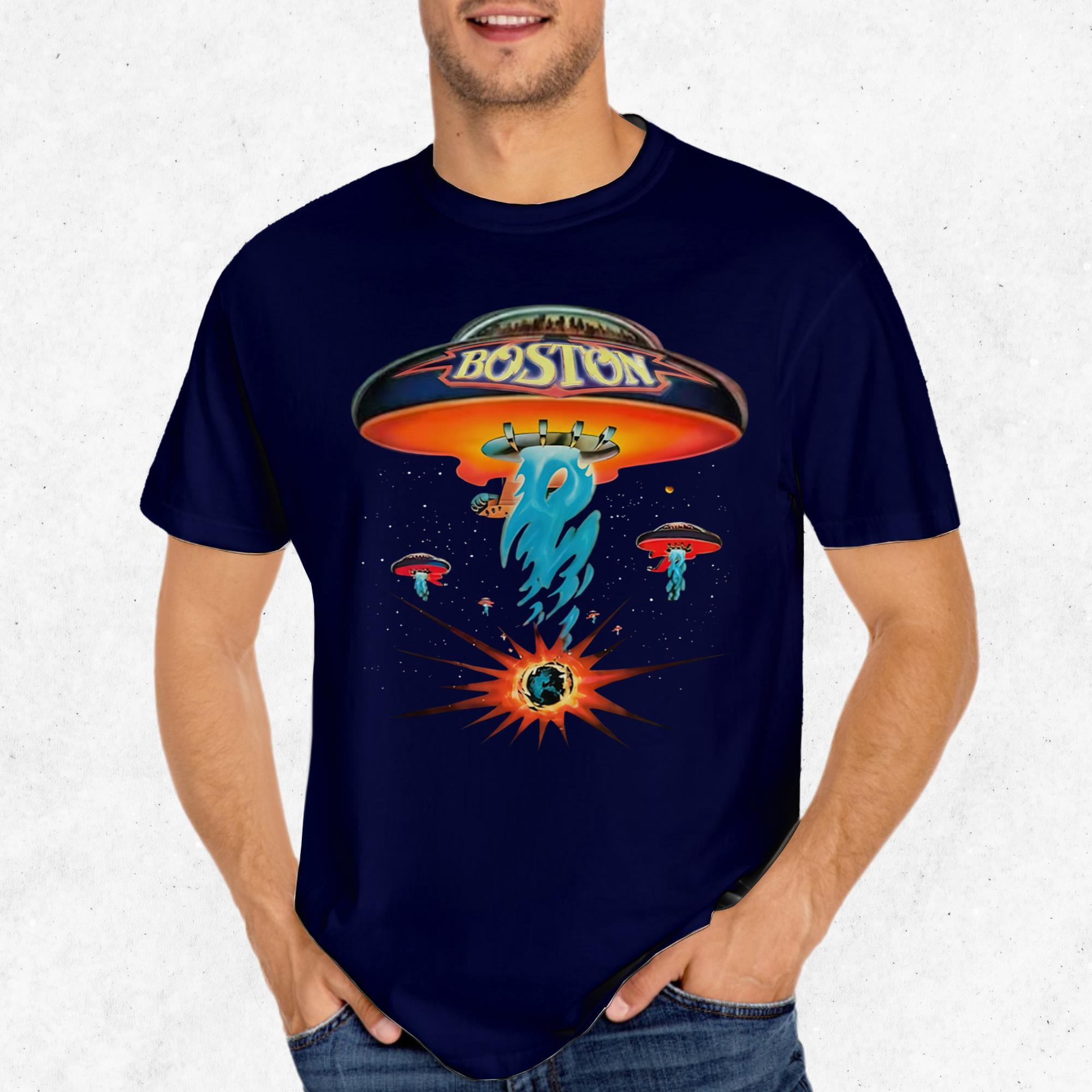 Boston U.S. Tour 1987 T-Shirt - Classic Rock Band T-Shirt Unisex All Size - Walmart.com