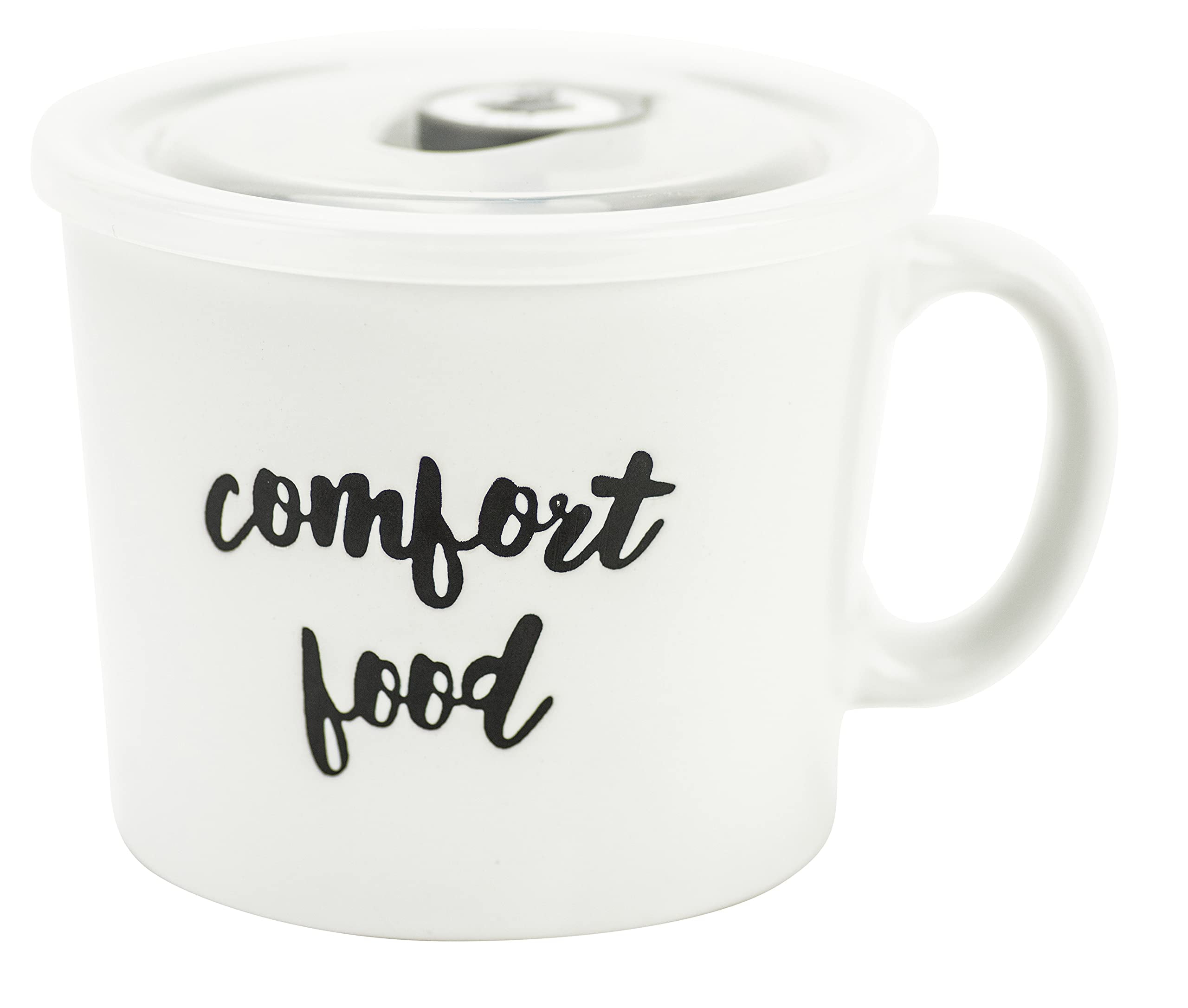 Boston Warehouse 24 Oz Souper Mug with Lid, Comfort Food - Walmart.com