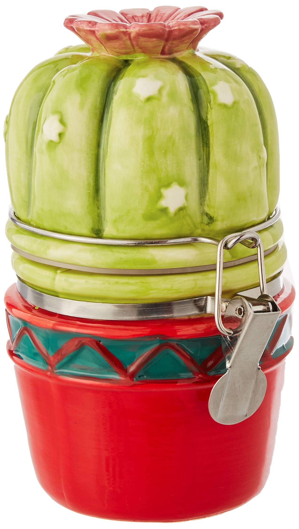 Boston Warehouse Potted Cactus Hinged Jar - Walmart.com