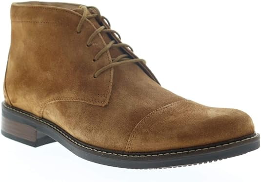 Bostonian Maxton Men's Mid Brown Chukkas Boots - Walmart.com