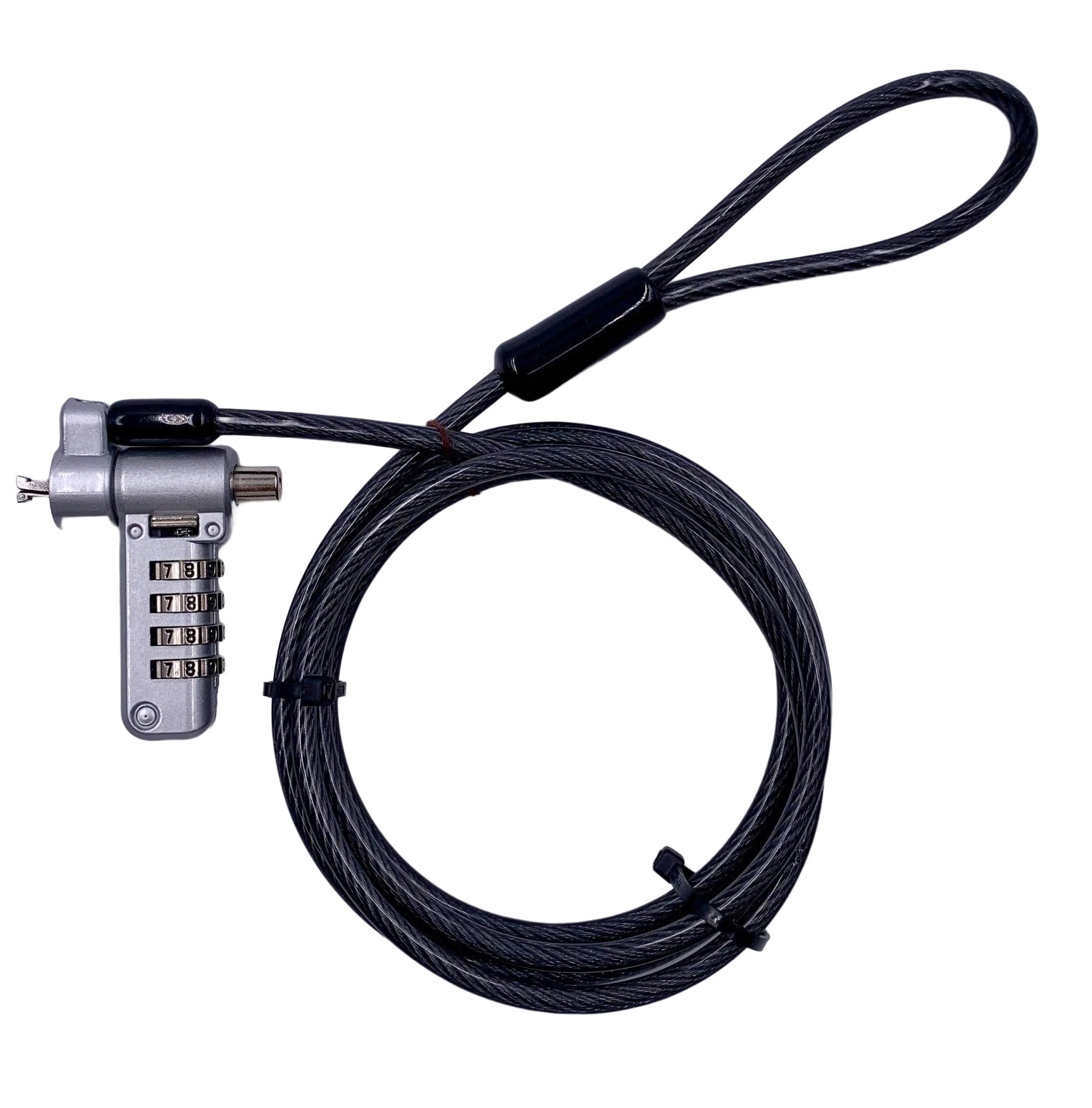 Bosvision Laptop Security Cable Lock, for 3 Security Slots (K Standard ...