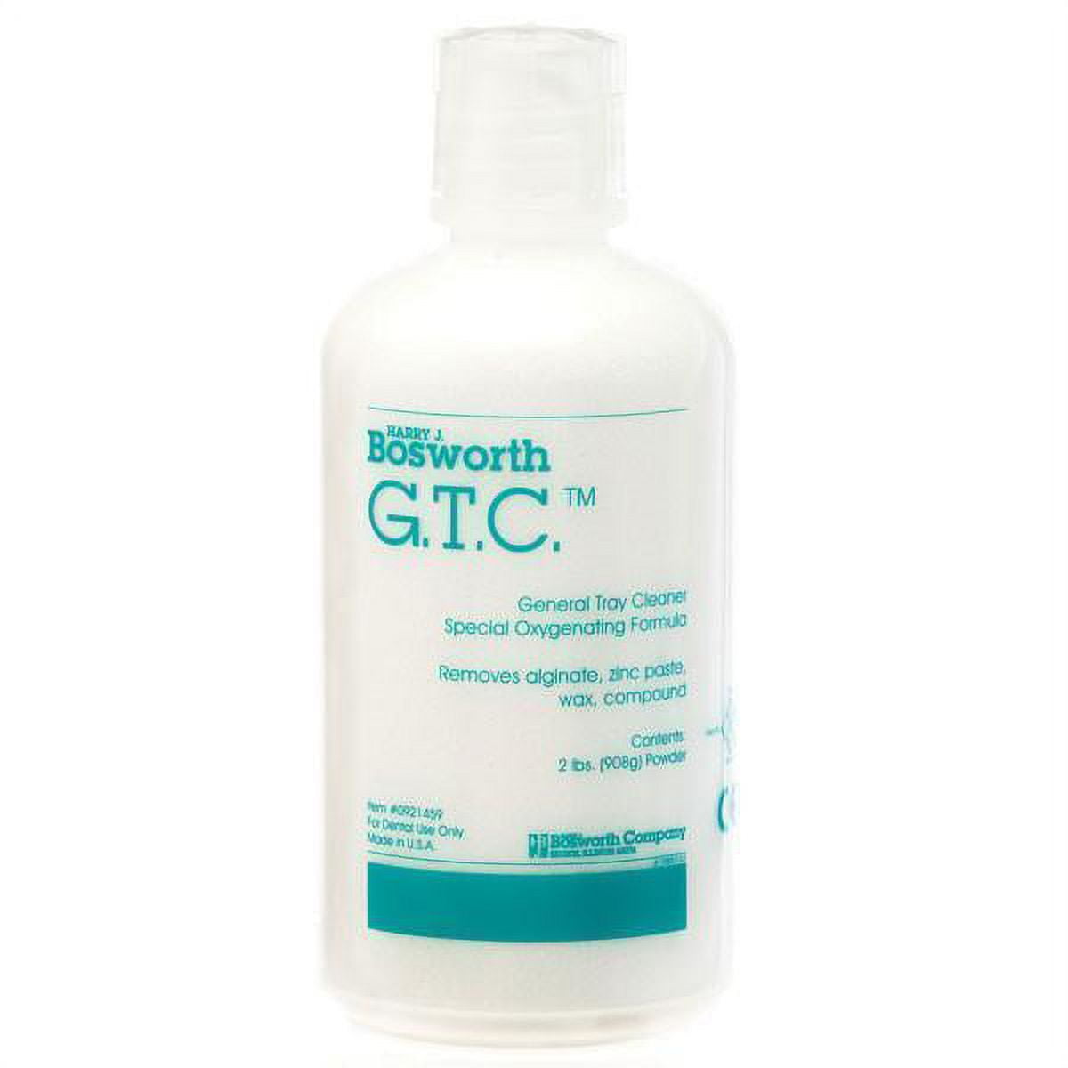 Bosworth 921459 G.T.C. General Tray Cleaner Powder Oxygenating Formula ...