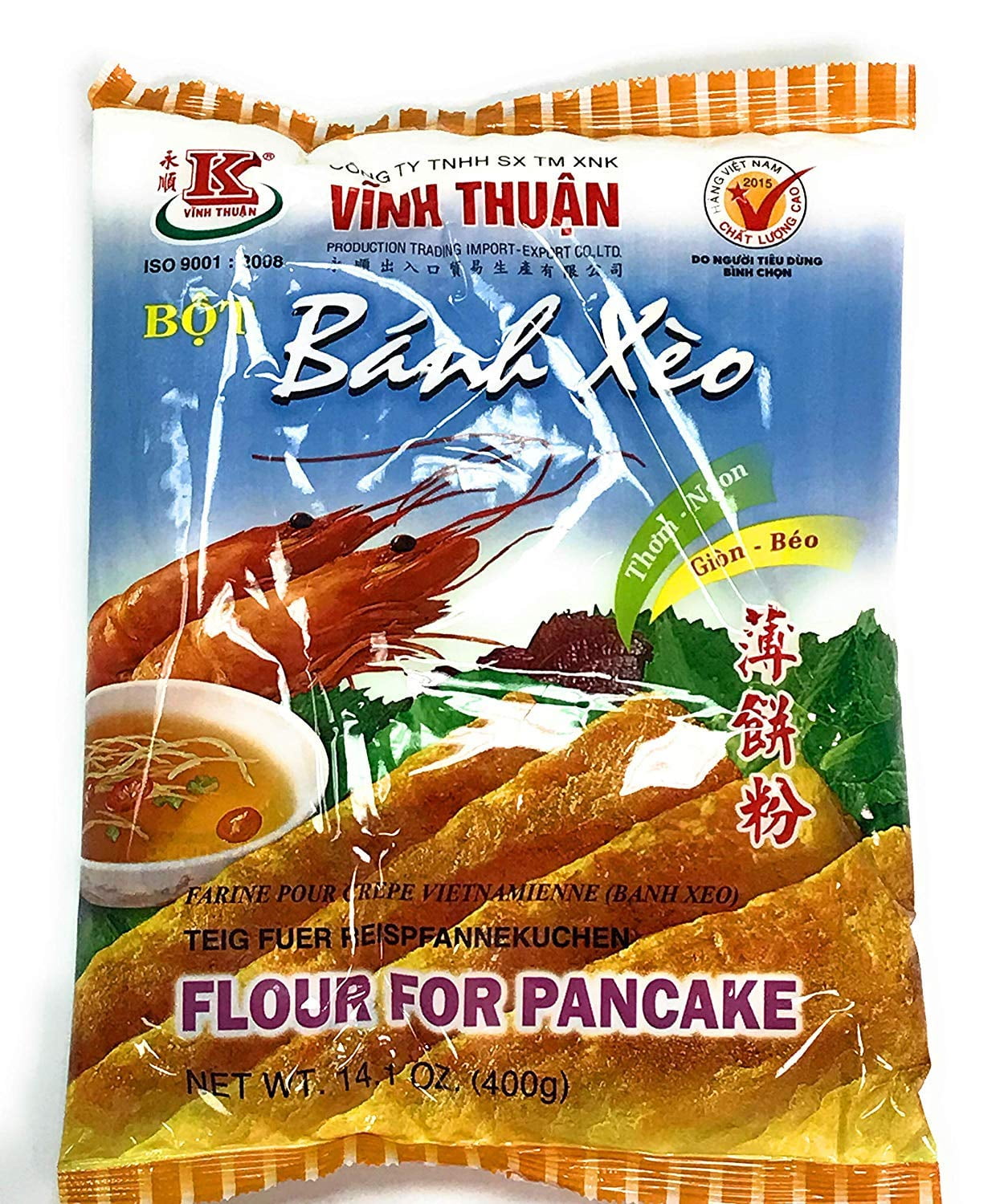 Bot Banh Xeo ( Flour for Pancake) - 14.01oz (Pack of 3) - Walmart.com