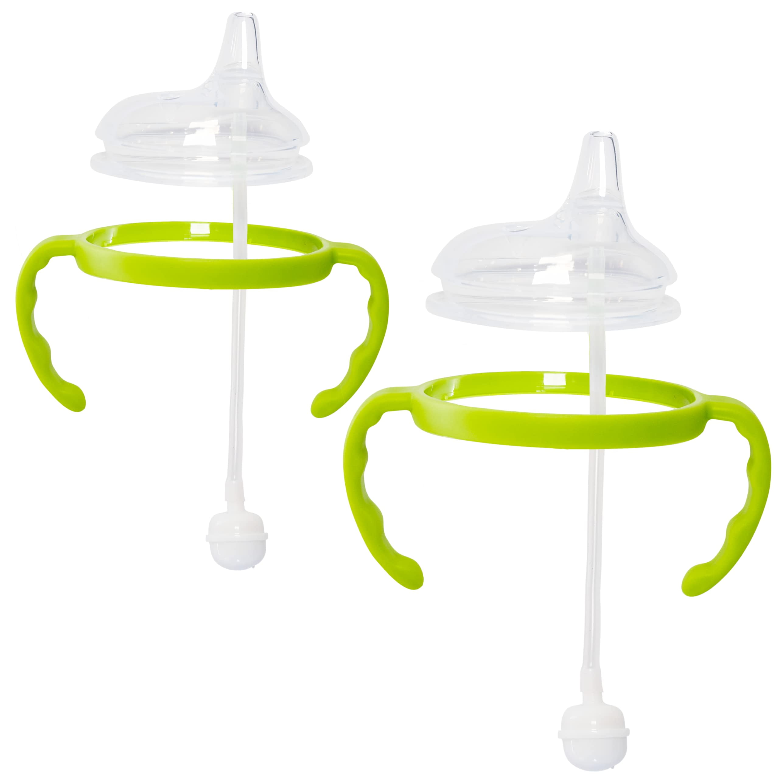 Botabee Green Soft Spout Sippy Cup Kit, Fits Comotomo 5oz and 8oz ...