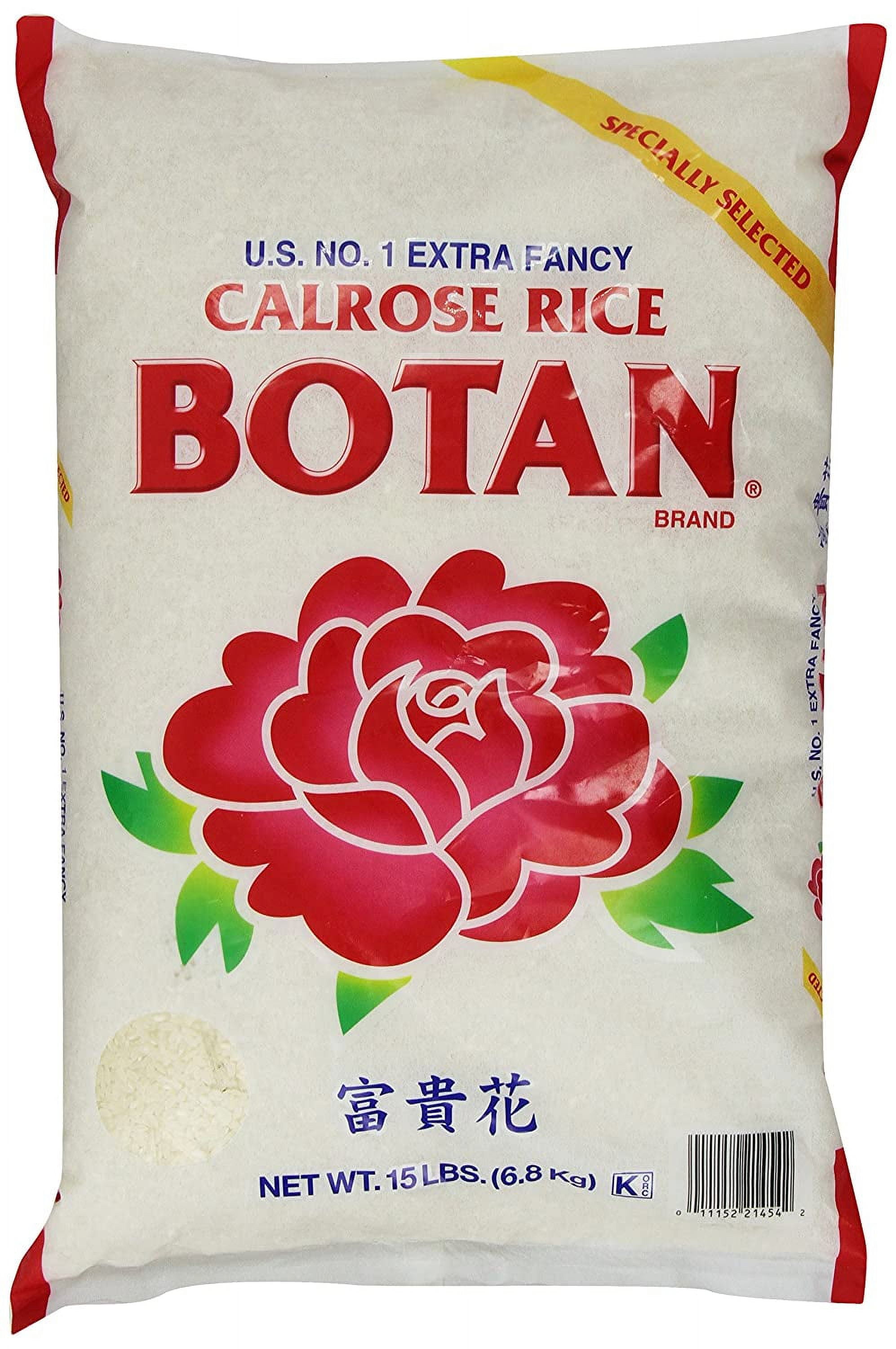 Botan Calrose Rice, 15-Pound - Walmart.com