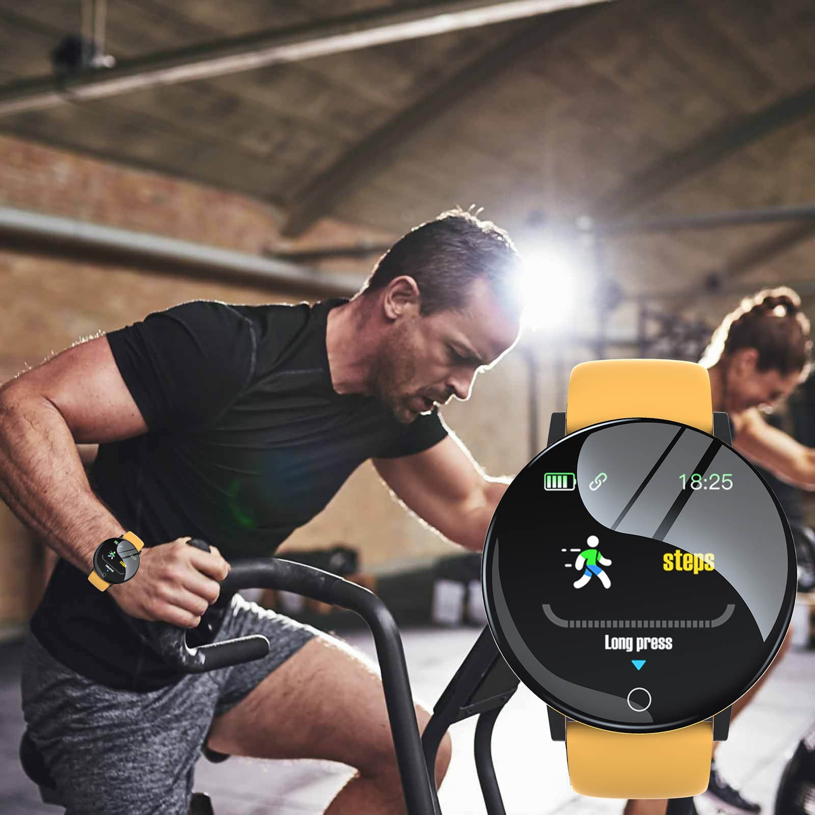 BotaniNest 1.44 Inch Smart Watch Sleep Monitoring Fitness Monitor ...