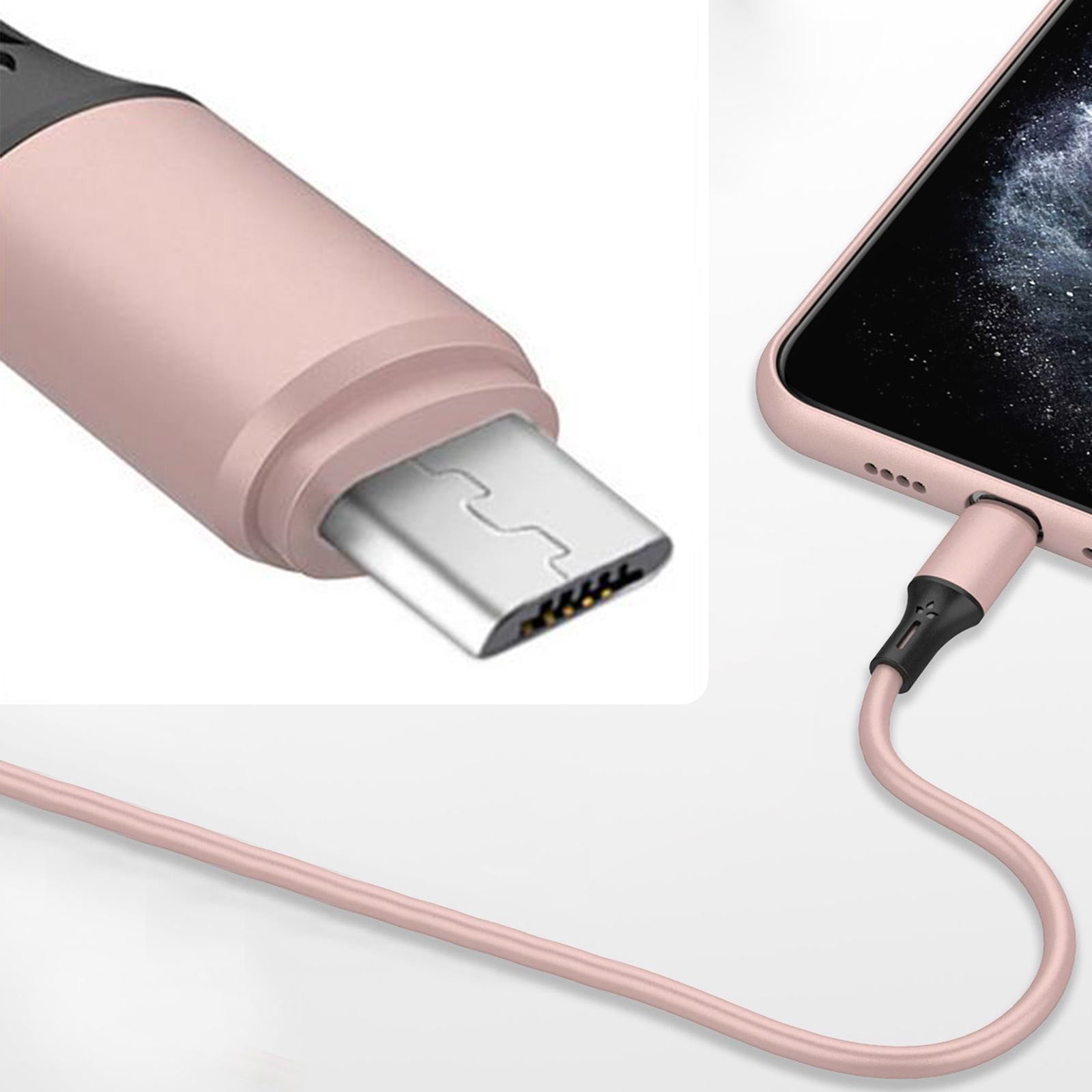 BotaniNest 1.8m Silicone Data Cable Mobile Phone Color Fast Charging ...