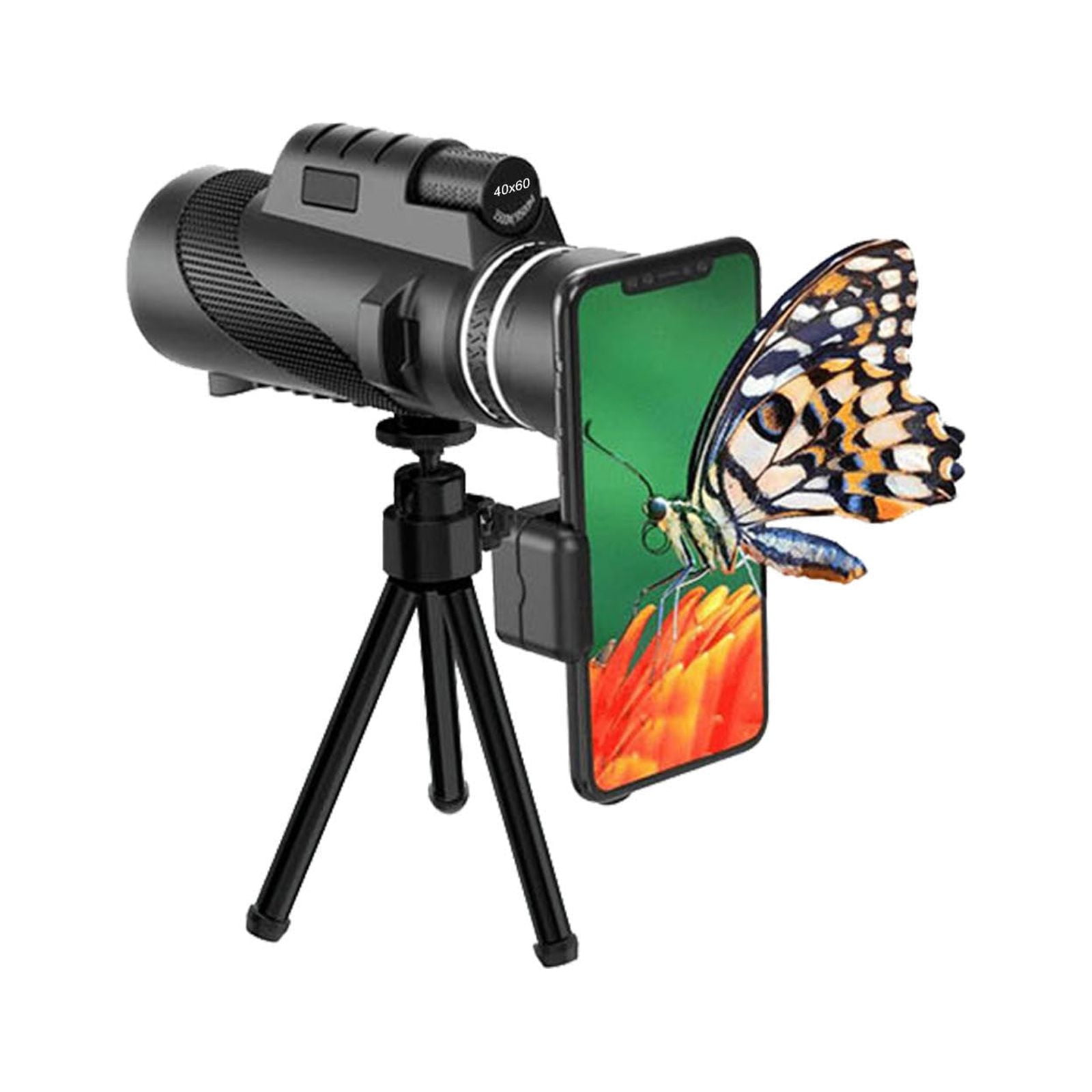 BotaniNest 40x 60 Monocular Telescope High Power Monocular For Adults ...