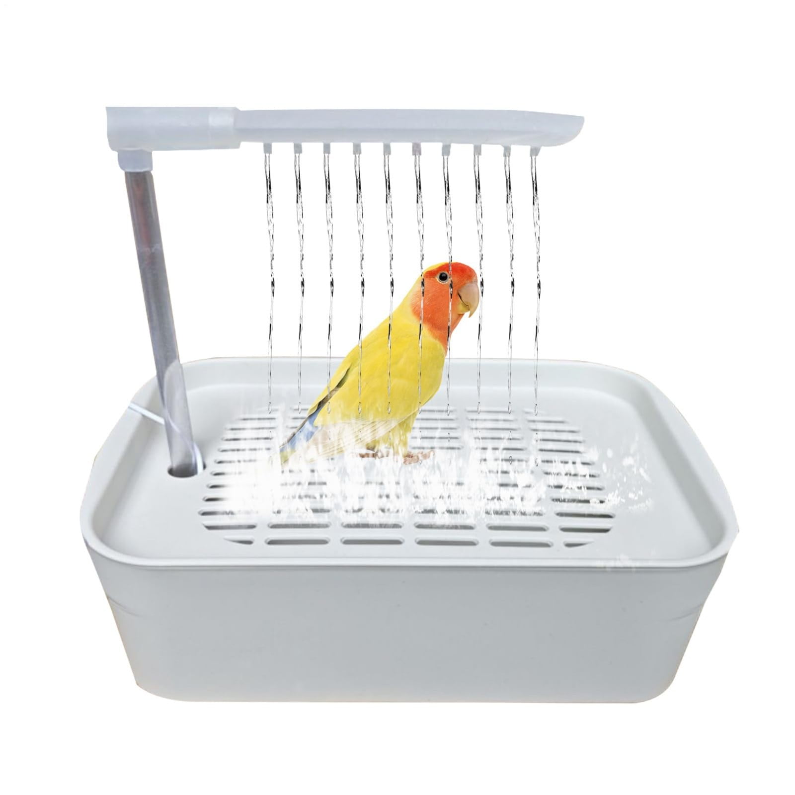 BotaniNest Automatic Circulating Parrot Bathing Pool Bird Bath Toy For ...