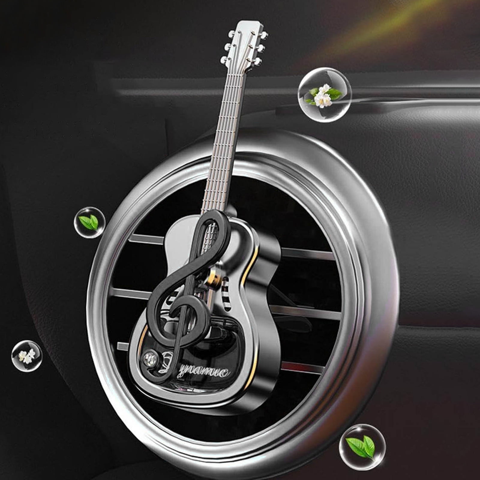 BotaniNest Car Clips Guitar Shape Aromatherapy Diffuser Rotating Car ...