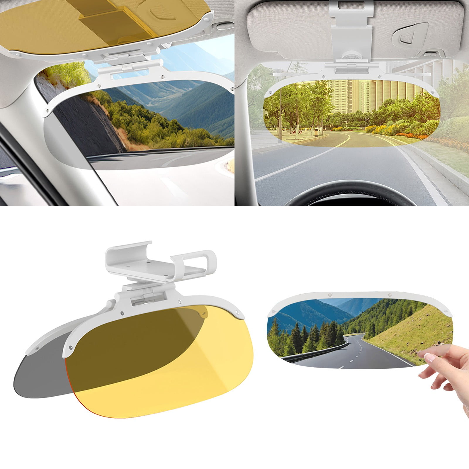 BotaniNest Car Sun Visor Extension Universal Sun Visor Reflective Sun ...