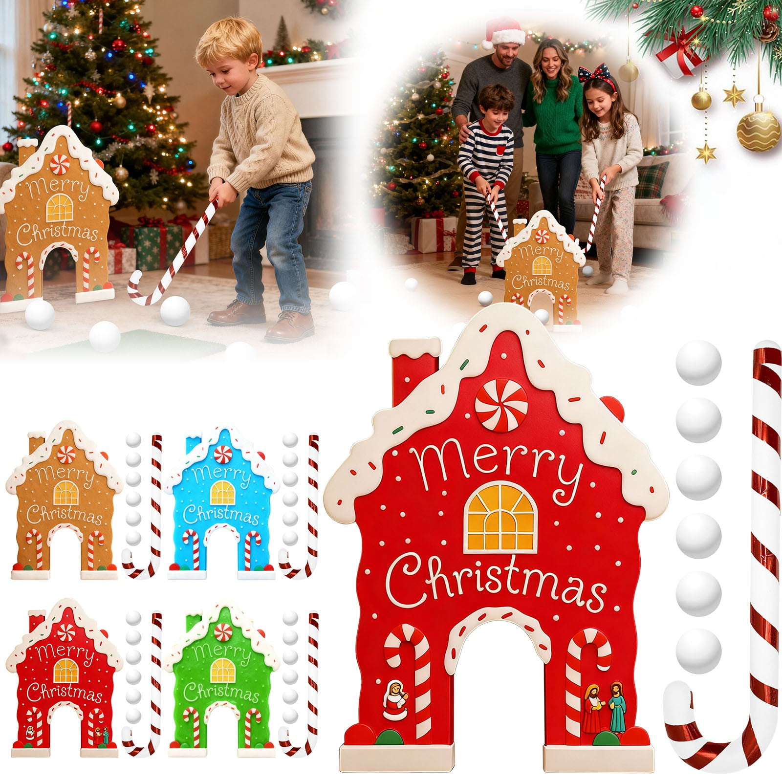 BotaniNest Game Party Activity Candy Cane Club Mini Including Candy ...