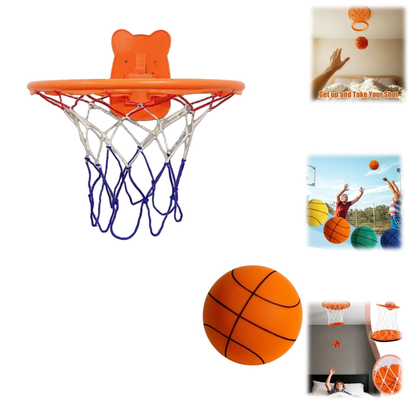BotaniNest Hanging Indoor Basketball Hoop On The Ceiling Mini ...