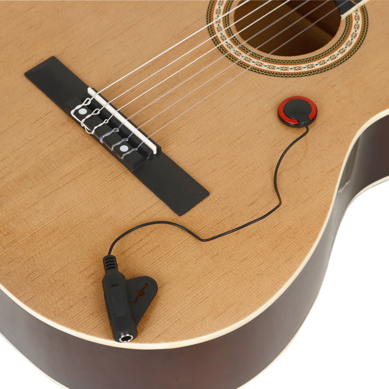BotaniNest No Hole Drilling Requiredacoustic Guitar And Ukulele Pickup ...