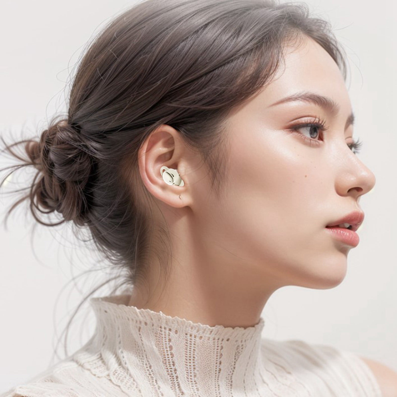 BotaniNest In Ear Mini Headset Physical Noise Reduction Sleeping ...