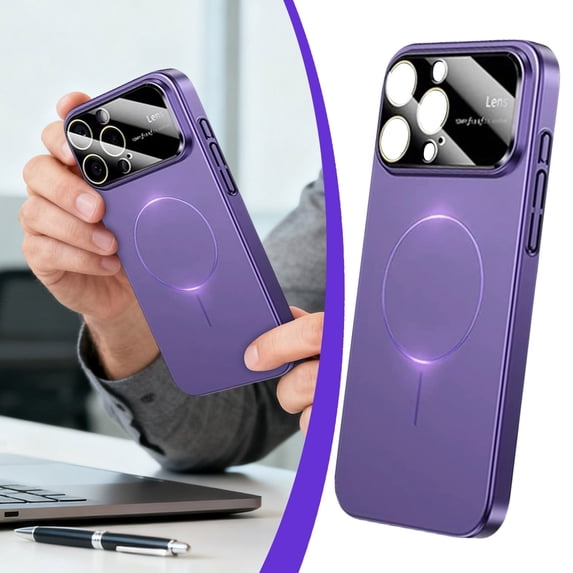 BotaniNest Large Window For Wireless Charge For IPhone 16 15 14 13 12 ...