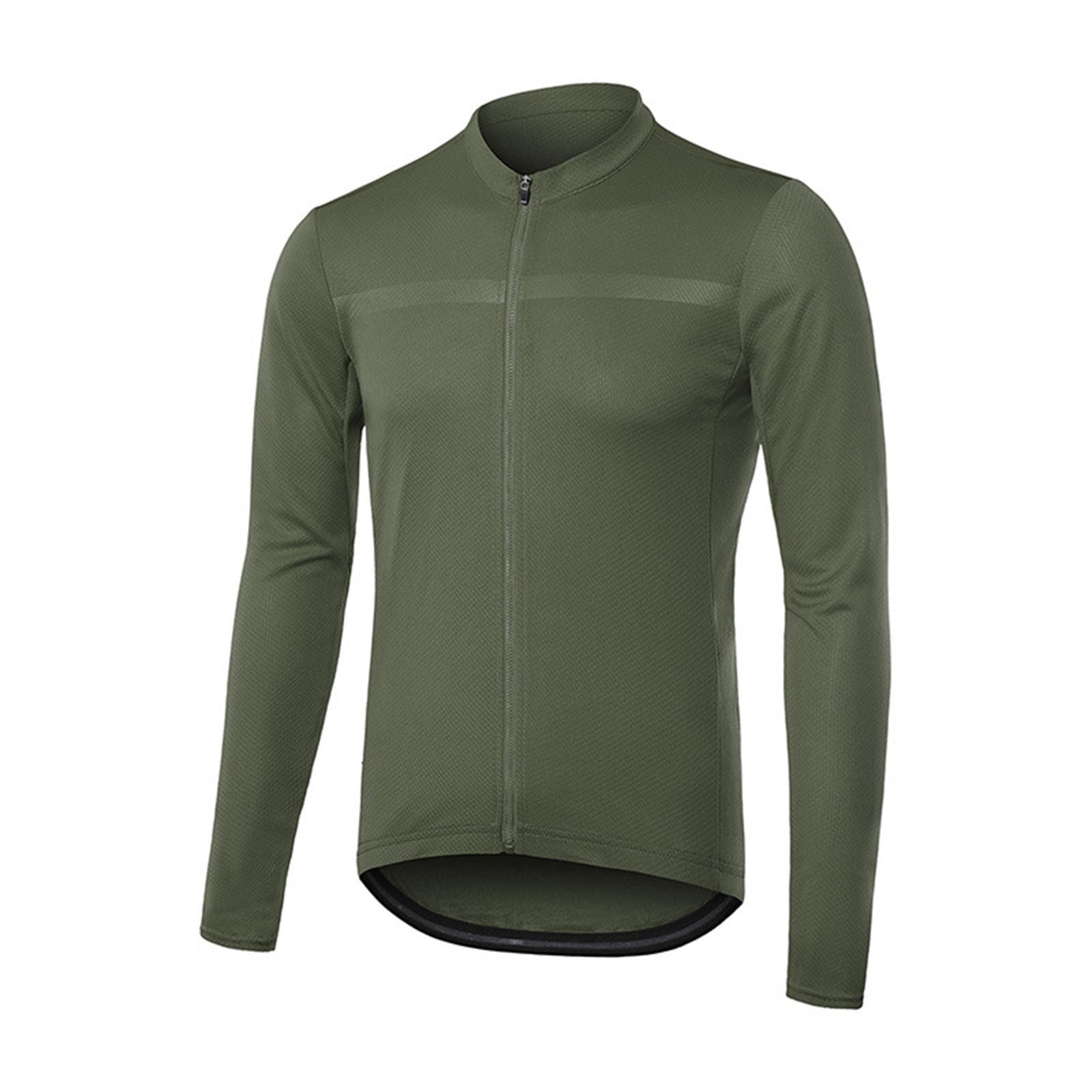 BotaniNest Men's Full Zipper Long Sleeves Cycling Jerseys Bicycles MTB ...