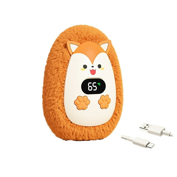 BotaniNest New Hand Warmers Cartoon Animal Furry Warm Baby Hand Warmers ...