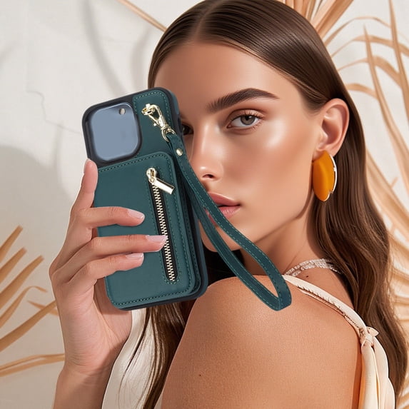BotaniNest Phone Cas E Wallet Cas E For I P Hone 15 PU Leather Flip ...