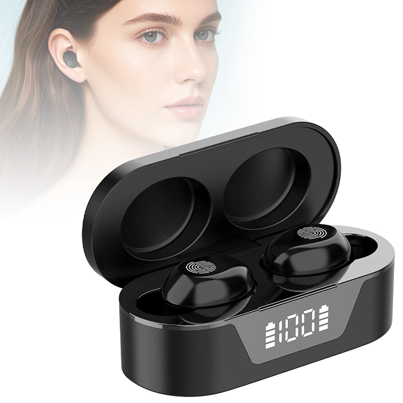 BotaniNest [SUPER LONGEVITY] Wireless Headphones With Noise Canceling ...