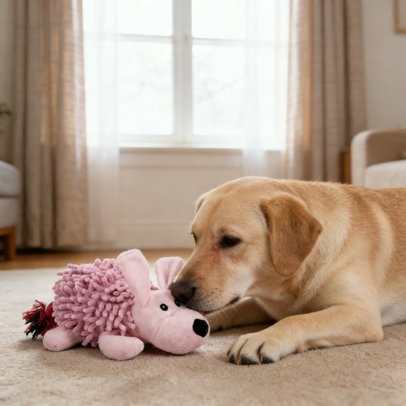 BotaniNest Squeaky Dog Toys - Plush Dog Toys with Soft Durable Fabric ...