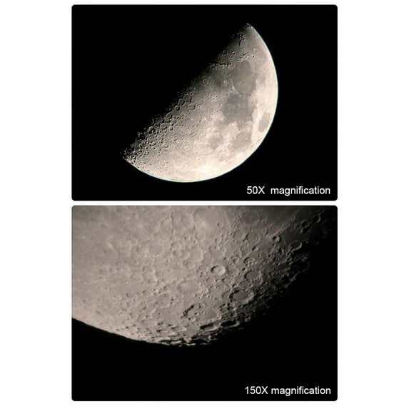 BotaniNest Telescope 150X Beginner Telescope Wide-Angle Observation ...