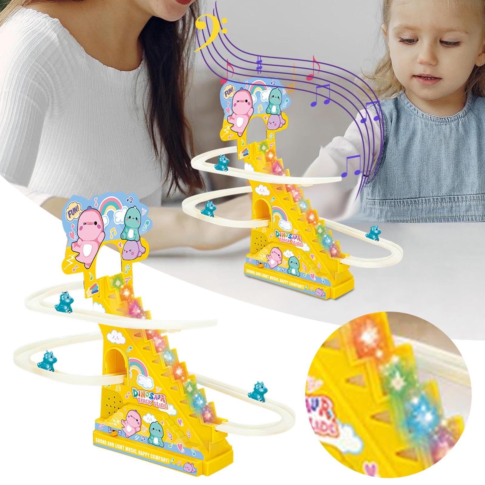 BotaniNest Thrilling And Roller Toys Children Dinosaur Track Games And ...