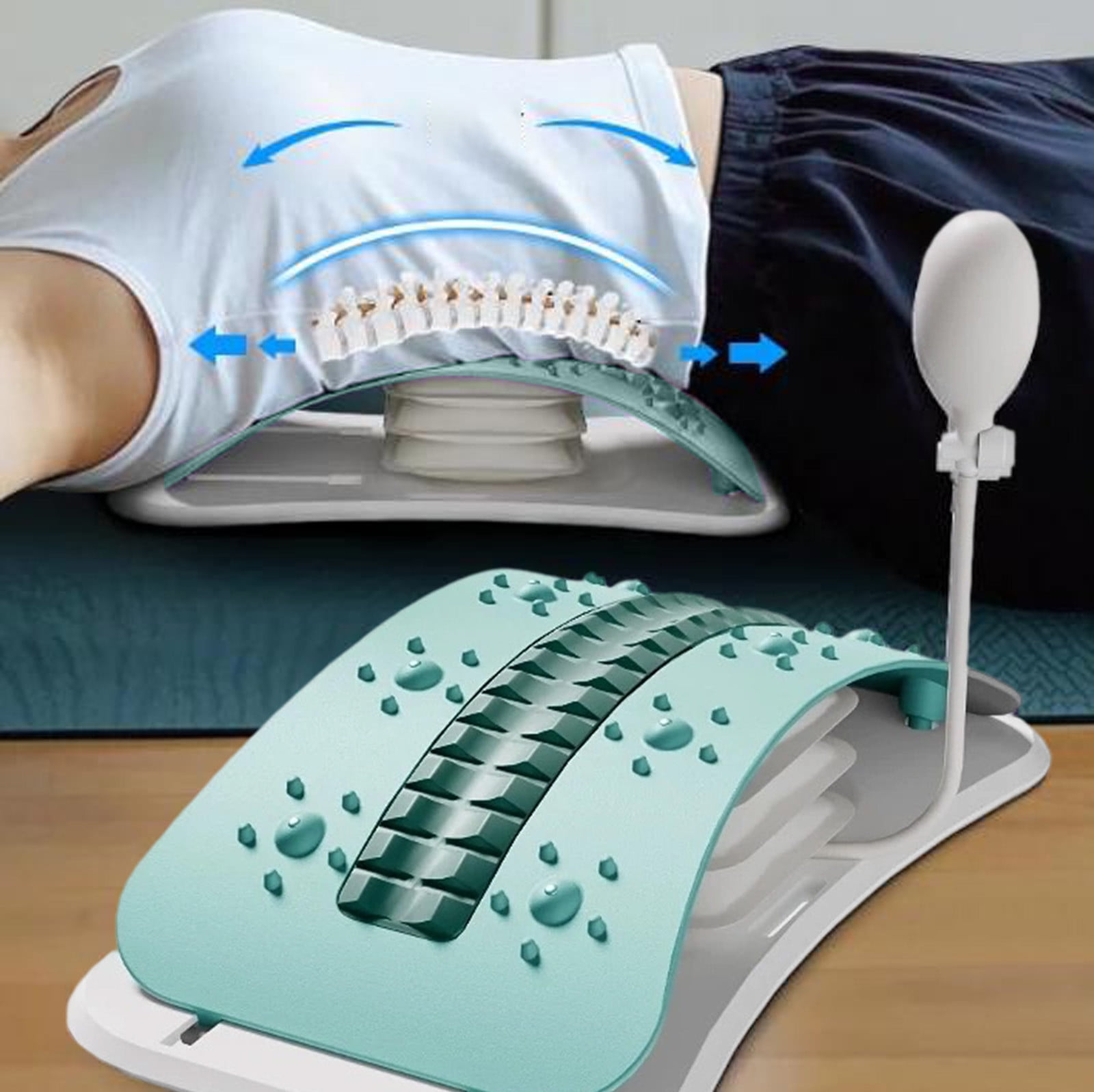 BotaniNest A Yoga Auxiliary Tool For Stretching And Massaging Back ...