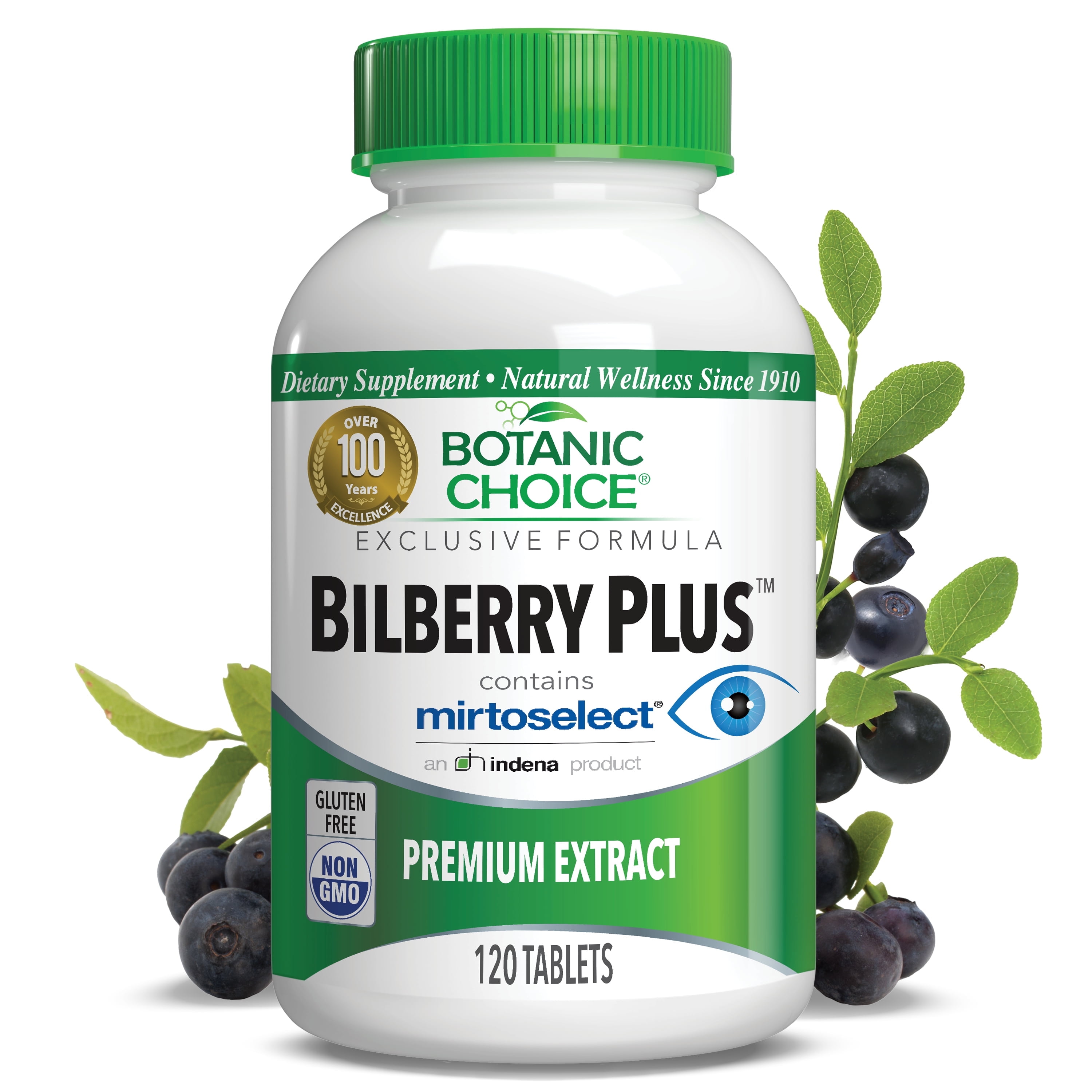 Botanic Choice Bilberry Plus™ Vision Dietary Supplement, 120 tablets ...