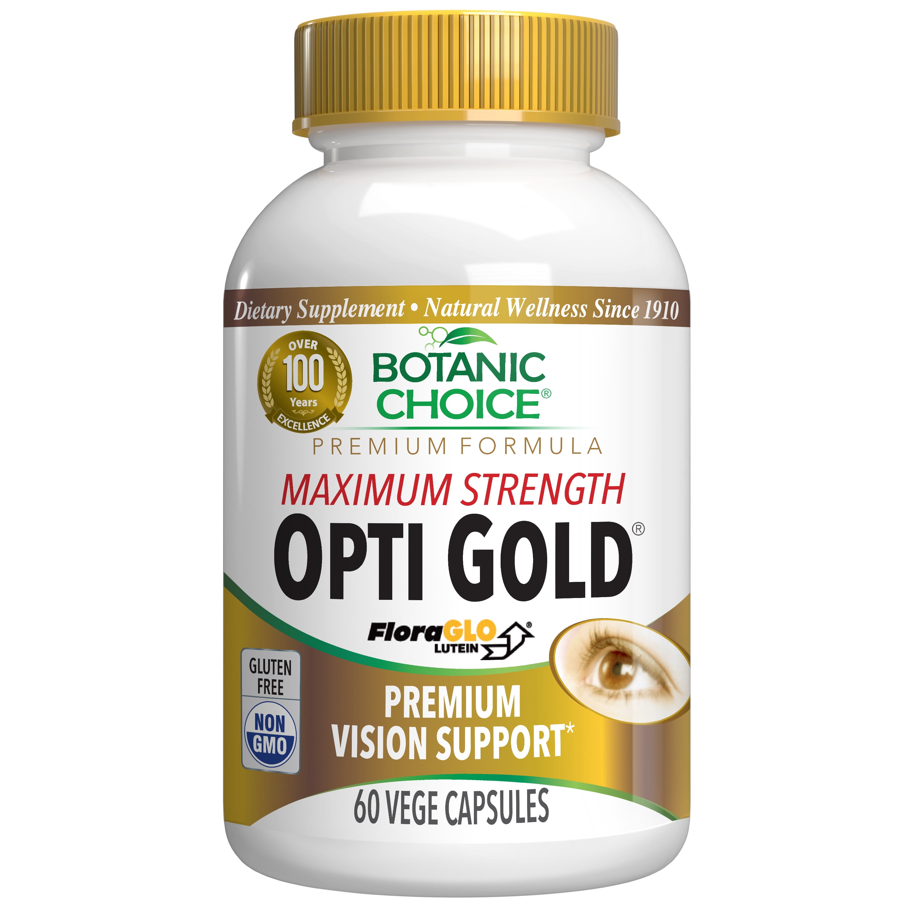 Botanic Choice Maximum Strength Opti Gold® Vision Dietary Supplement ...